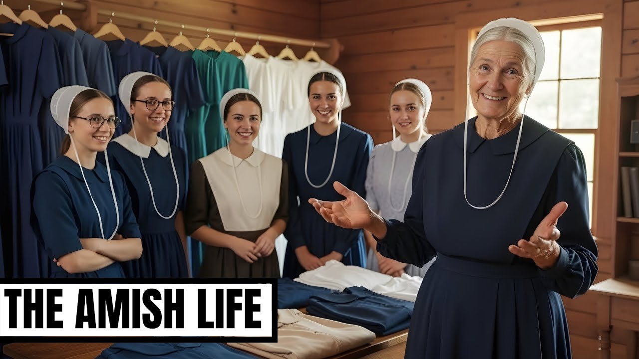 Why Amish Women Always Wear the Same Colors | The Amish Life - YouTube