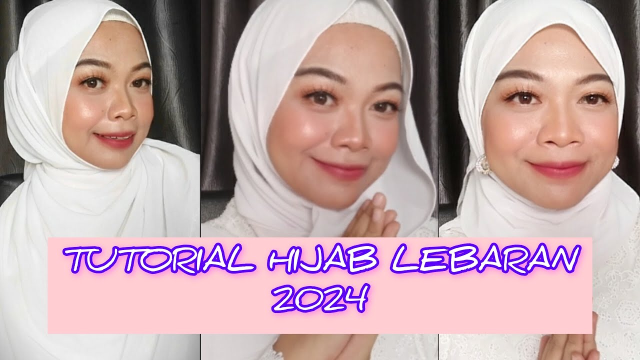 TUTORIAL HIJAB LEBARAN 2024 HIJAB PASHMINA SIMPLE DAN GAMPANG - YouTube