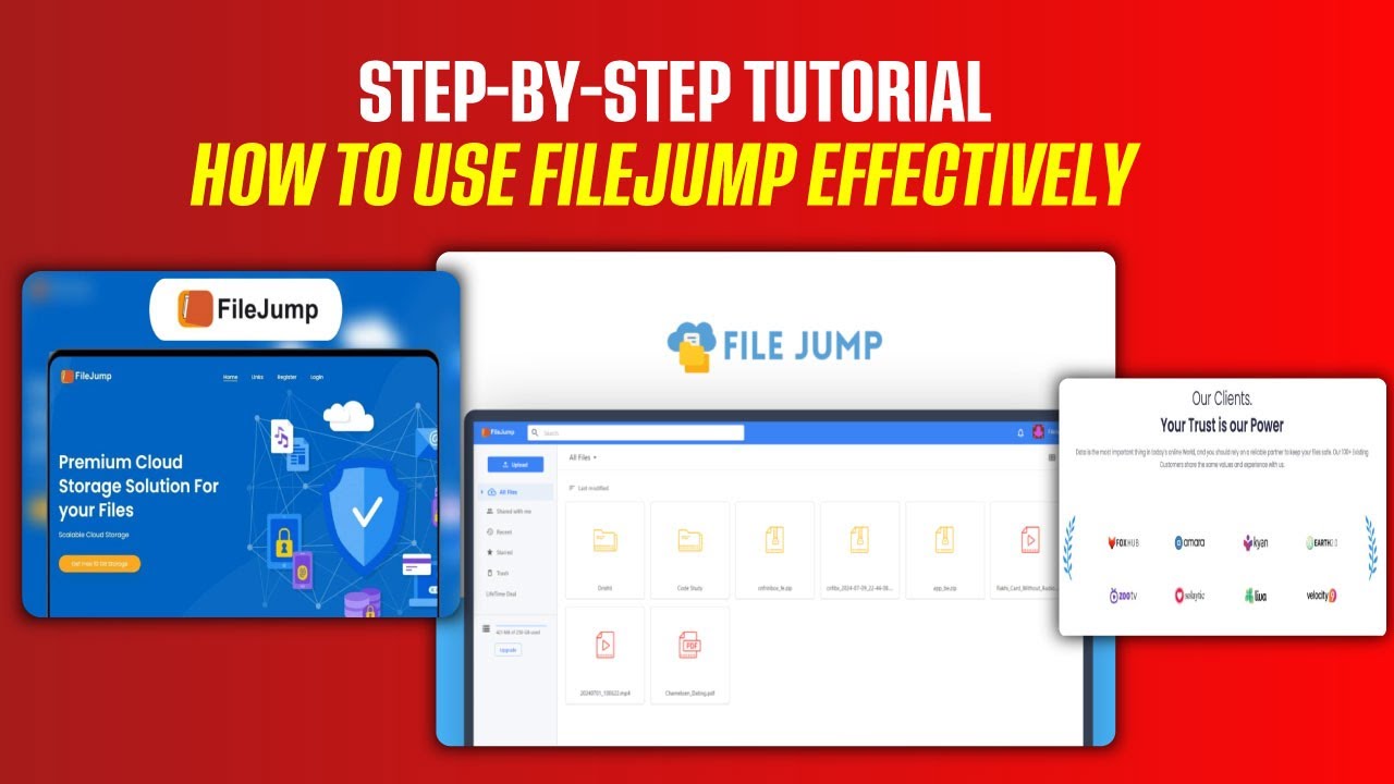 Top Features of FileJump: Simplify Your File Sharing Experience | - YouTube