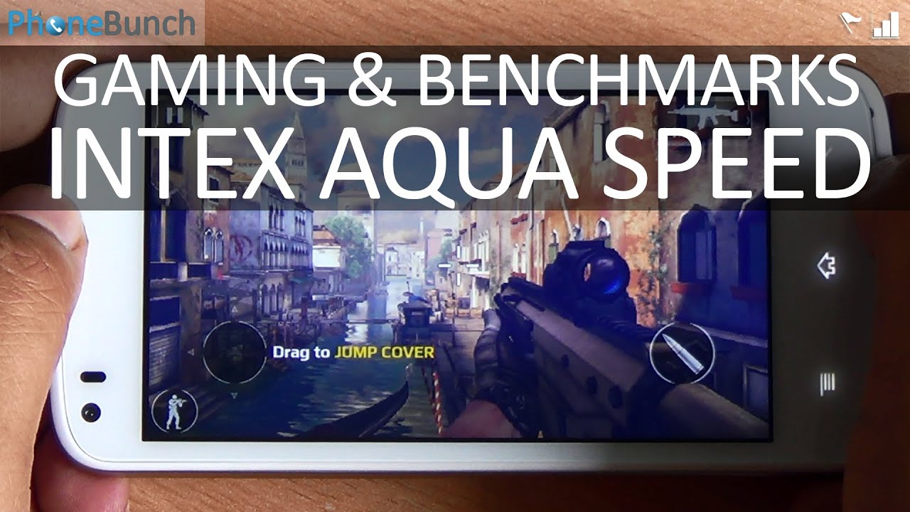 Intex Aqua Speed Gaming Review and Benchmarks - YouTube