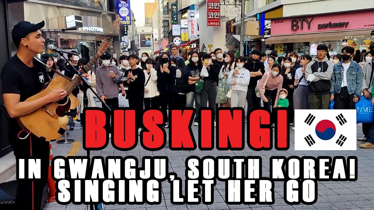 BUSKING IN SOUTH KOREA! - YouTube