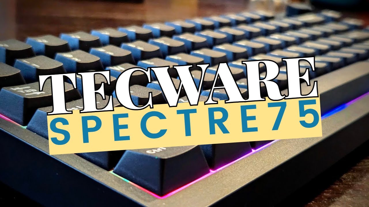Tecware Spectre75 Candy Red | Review and Sound Test - YouTube