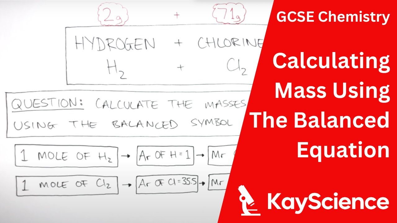Calculating Mass Using Balanced Equations - GCSE Chemistry | kayscience.com - YouTube calculating-mass-using-balanced-equations-gcse-chemistry-kayscience-com-youtube