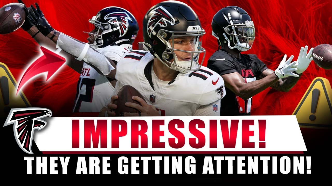 💥 TOP 4 IMPRESSIVE PLAYERS Grabbing Atlanta Falcons' Attention! ATLANTA ...