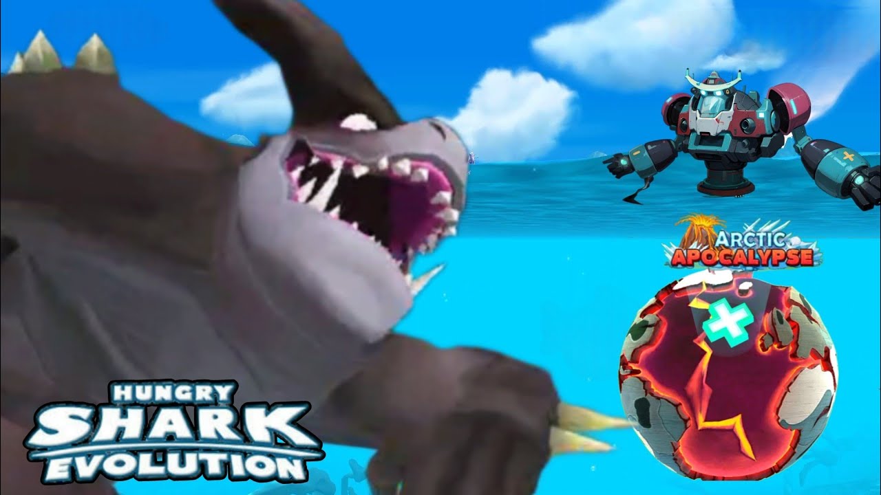 NEW GIANT BEHELLMOUTH UNLOCKED AND GAMEPLAY - HUNGRY SHARK EVOLUTION ...