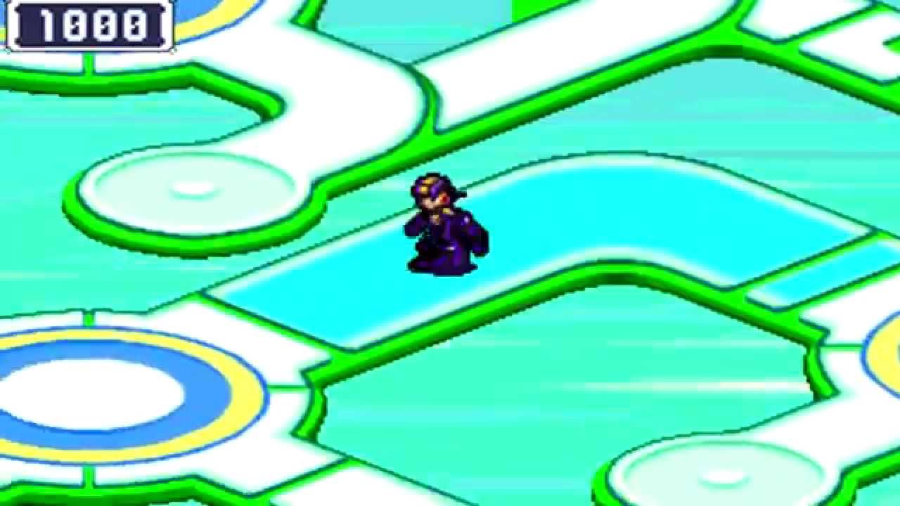 MMBN6: Fake Overworld Map/Background Effect Test - YouTube