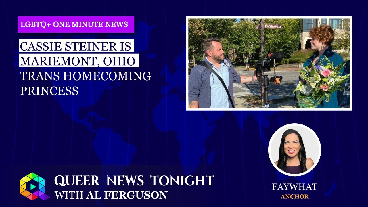 Cassie Steiner Is Mariemont, Ohio Trans Homecoming Princess - YouTube
