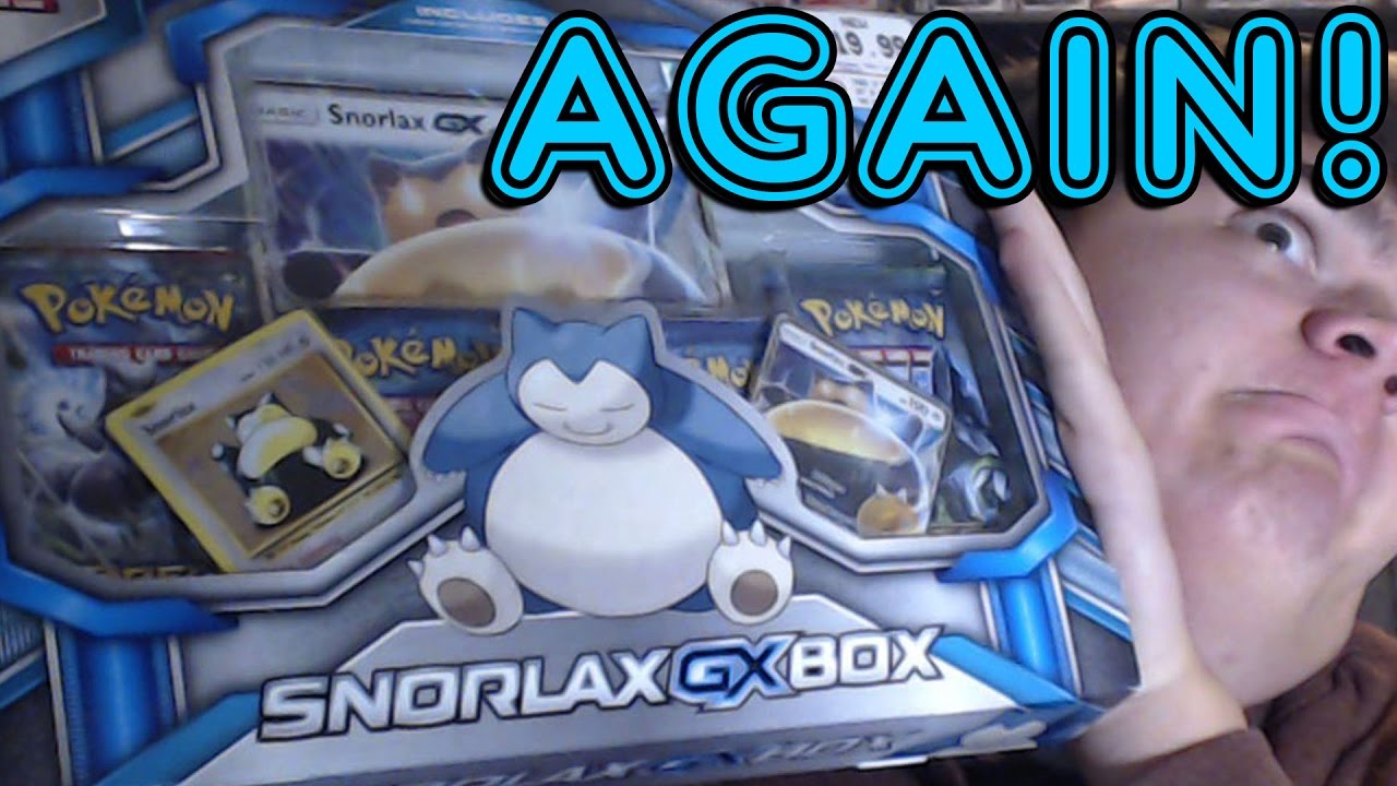 TAKE TWO! | Pokemon TCG Snorlax GX Box Opening w/ GrimMarowak - YouTube