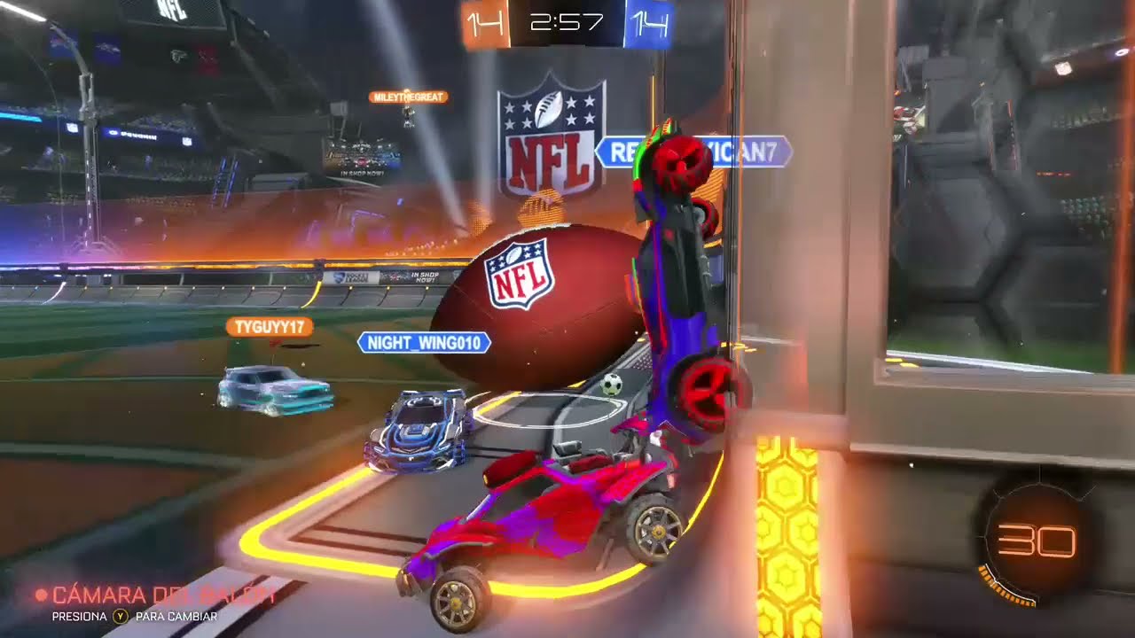 Rocket League® 4v4 Champions Field NFL - YouTube