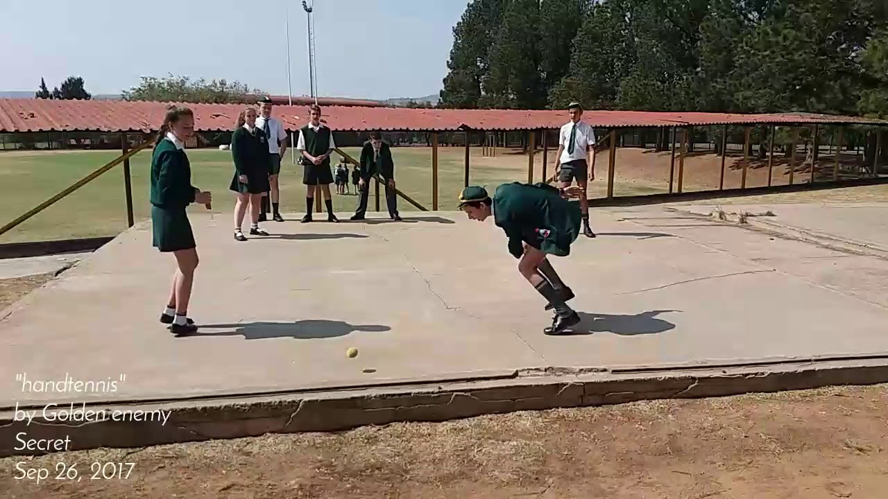 Hand tennis - YouTube