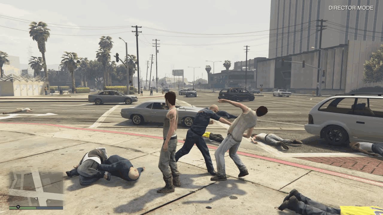 NPC Fight each other part 14 | GTA 5 Funny & Brutal Moments - YouTube