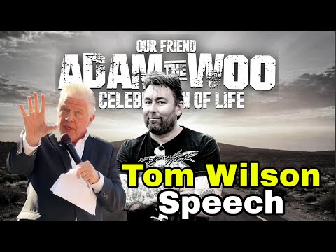 Tom Wilsons Speech at Adam the woo Celebration of life