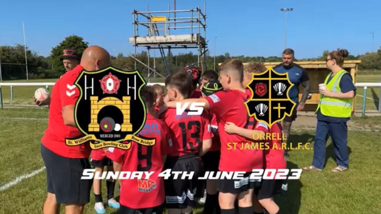 Ince Rose Bridge vs Orrell St James u10s - 04/06/23 - YouTube
