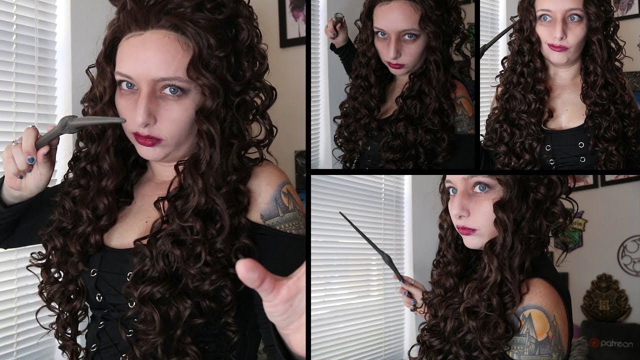 DIY Bellatrix Lestrange Cosplay Tutorial | 🎃 Wizarding Halloween 🎃 - YouTube
