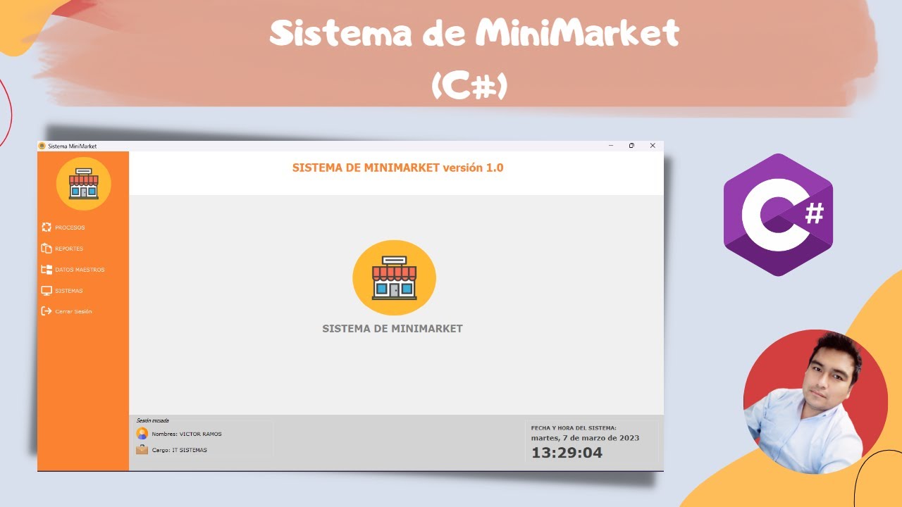 📌Como Descargar y Configurar el Sistema MiniMarket (C# y SQL Server ...