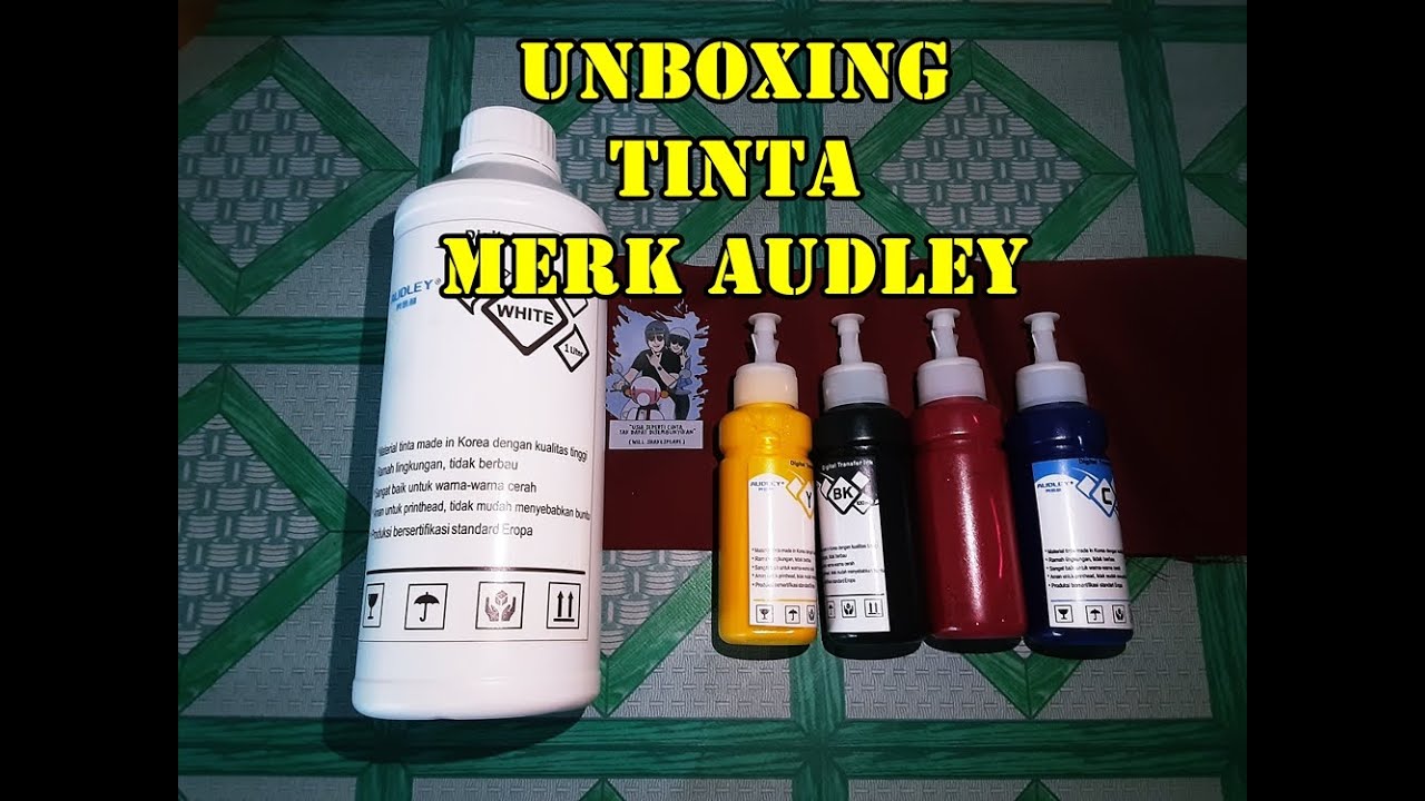 UNBOXING TINTA AUDLEY - SABLON DTF AUDLEY - YouTube
