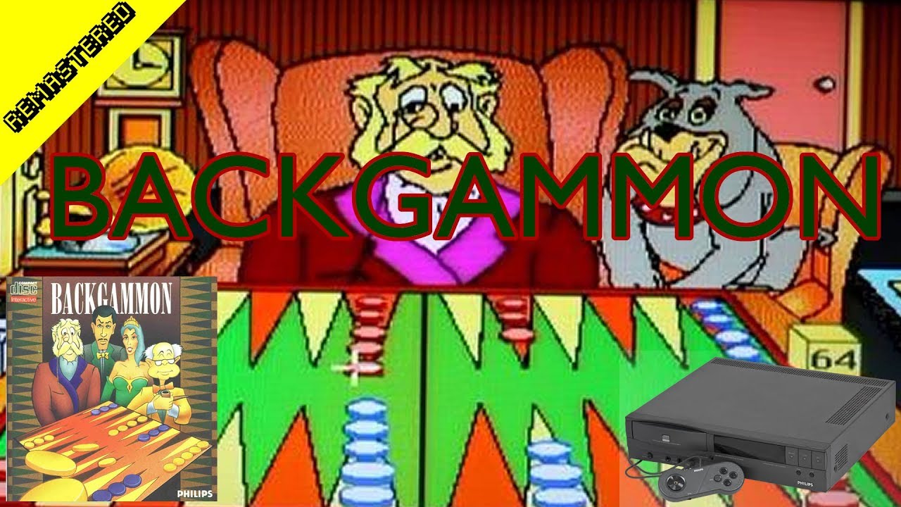 Backgammon Philips CDI CRGR Remastered 4K CRGR - YouTube