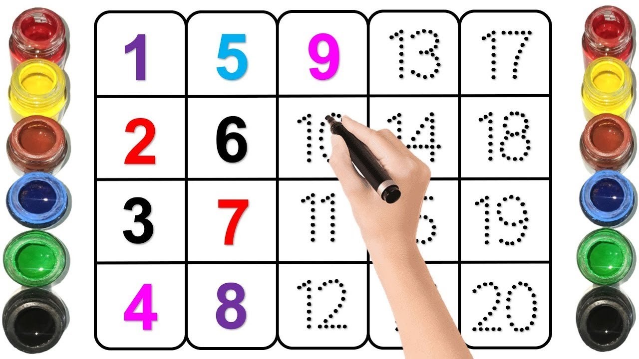 Phonics Song, 123 Numbers, One Two Three, Learn To Count, 1 To 100 ...