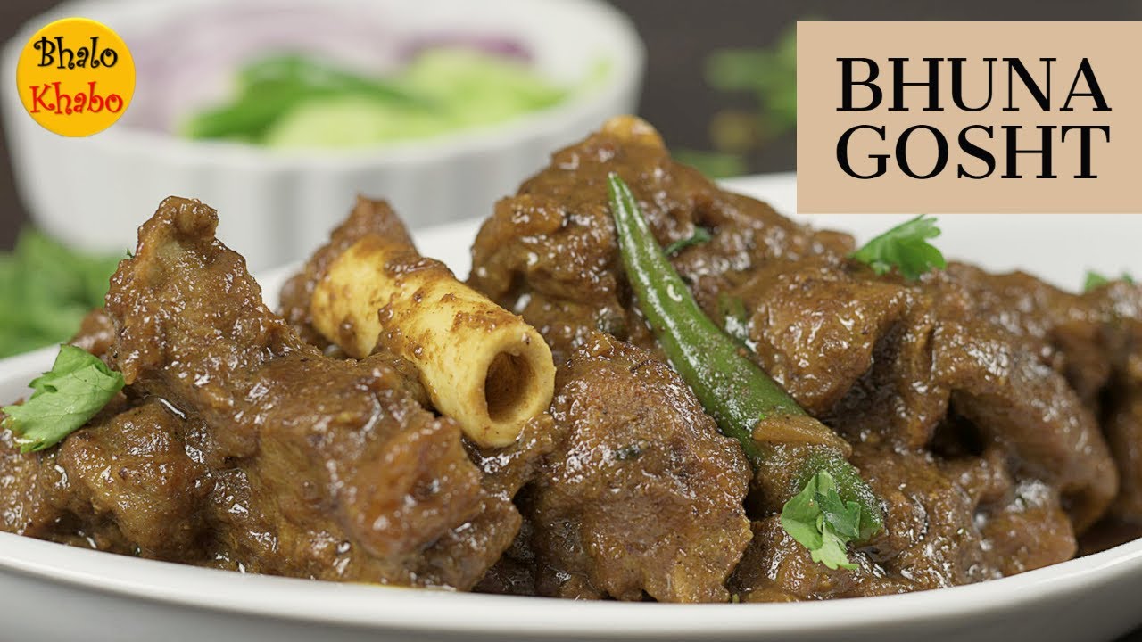 Mutton Fry Easy and Quick Recipe | How to make Bhuna Gosht | Non-Spicy ...
