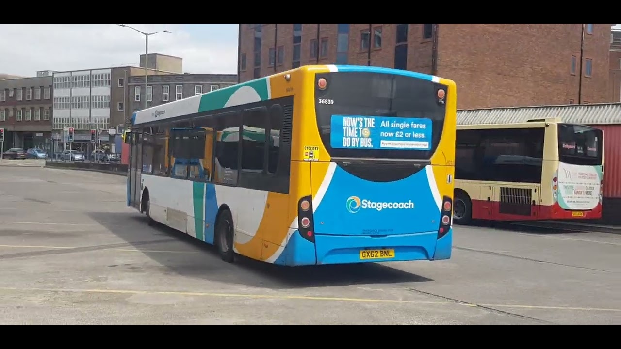 Here is the new livery stagecoach bus 36839 on the number 71 in ...