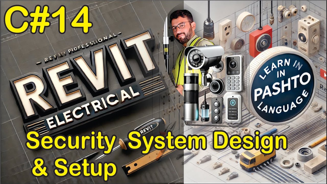 14 & 15 Revit Electrical | Security System Design & Setup - YouTube