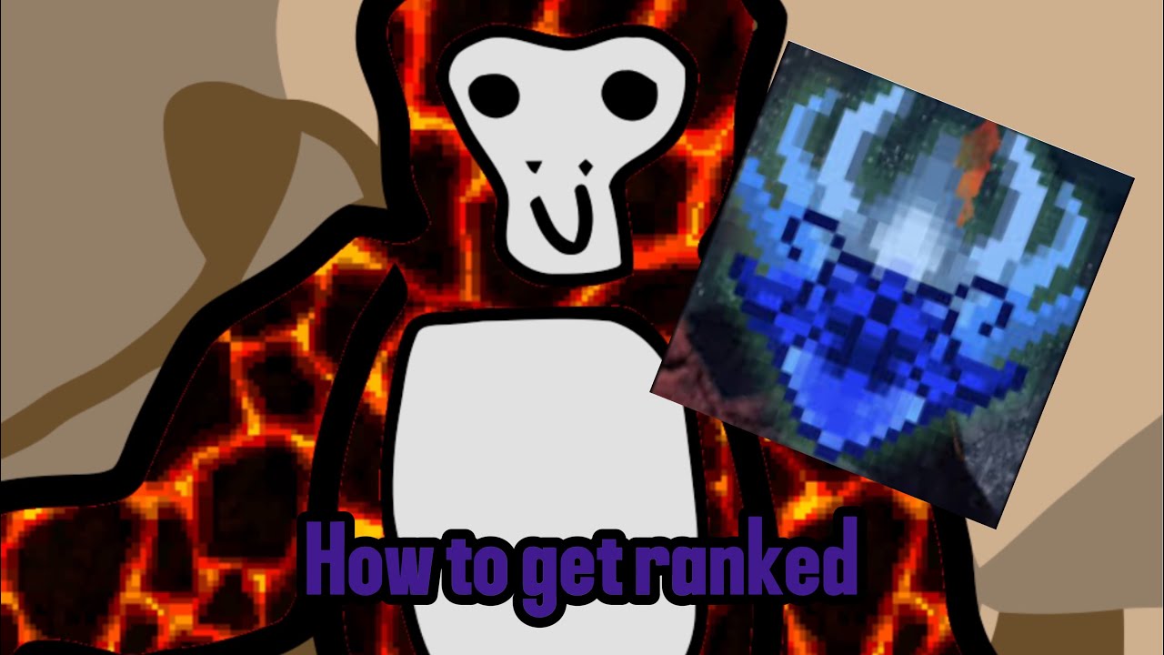 How to get ranked in gorilla tag - YouTube