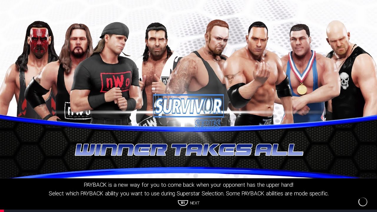 Nwo Wolf Pack vs Team WWF - wwe2k19 - YouTube