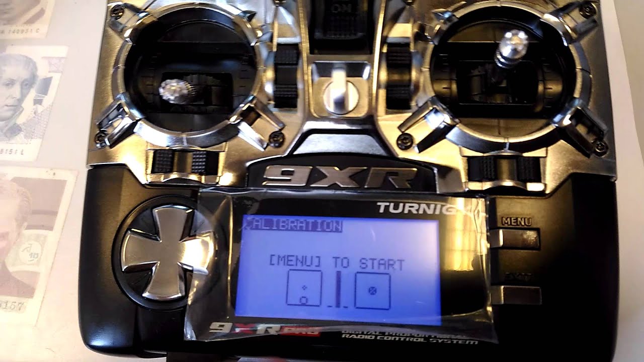 Turnigy 9XR Pro Stick Problem - YouTube