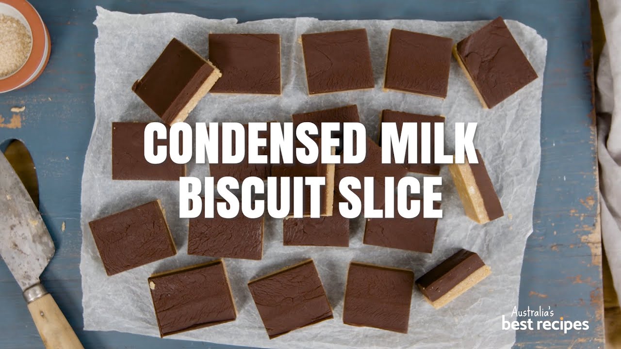 How to make a condensed milk slice | Australia's Best Recipes - YouTube