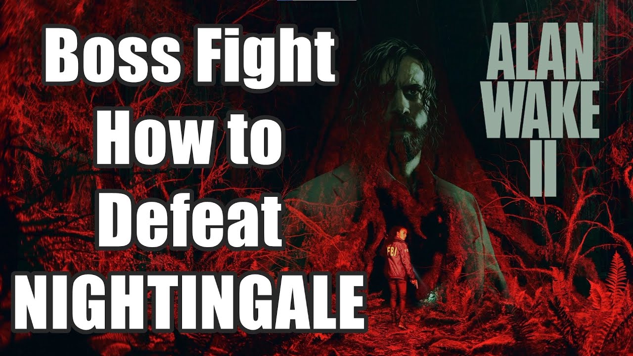 Alan Wake 2 Boss Fight - How to Defeat NIGHTINGALE - YouTube