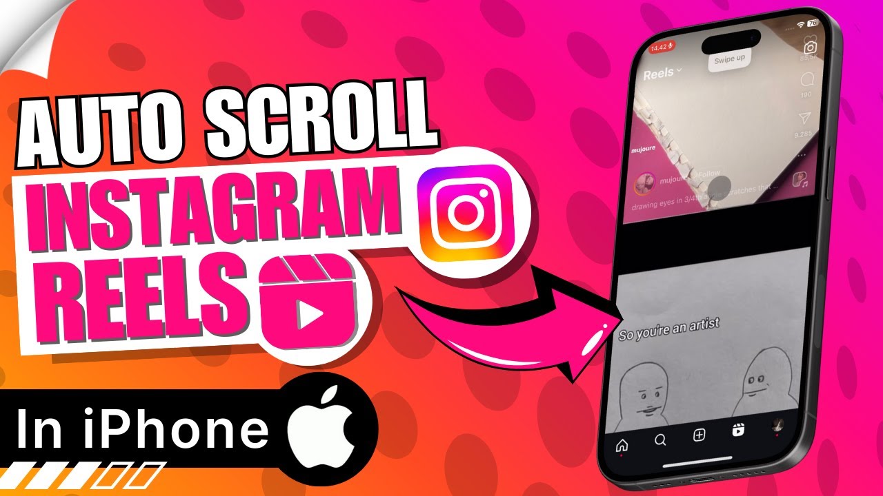 How to Auto Scroll Instagram Reels in iPhone - YouTube