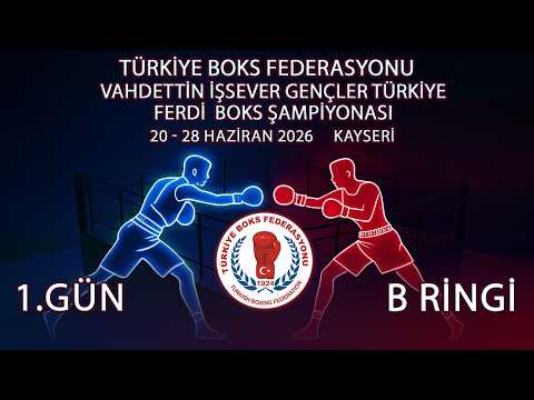 Ring B - Mustafa Ünal U-15 Türkiye Ferdi Boks Şampiyonası - KAYSERİ