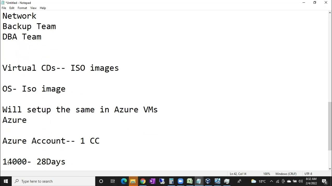 Sql DBA Batch 42 Class 15 - YouTube