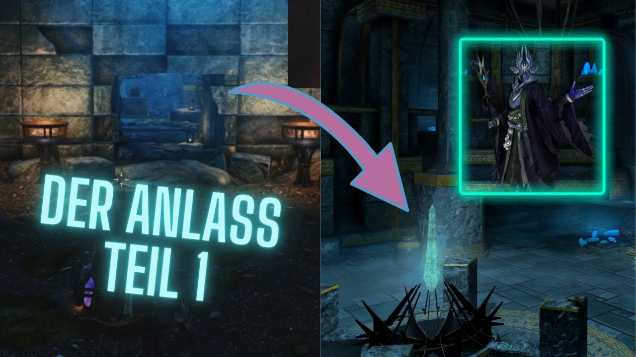 Skyrim "Der Anlass" Teil 1 Quest Lösung & Nostalgie - YouTube