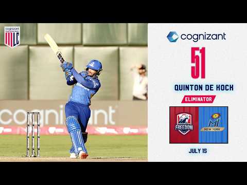 EINE MEISTERLEISTUNG von Quinton De Kock beim Eliminator | Cognizant Major League Cricket 2026