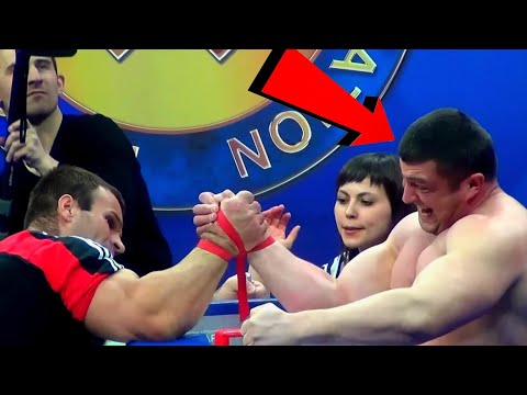 Armwrestling legend Andrey Pushkar was an unstoppable force