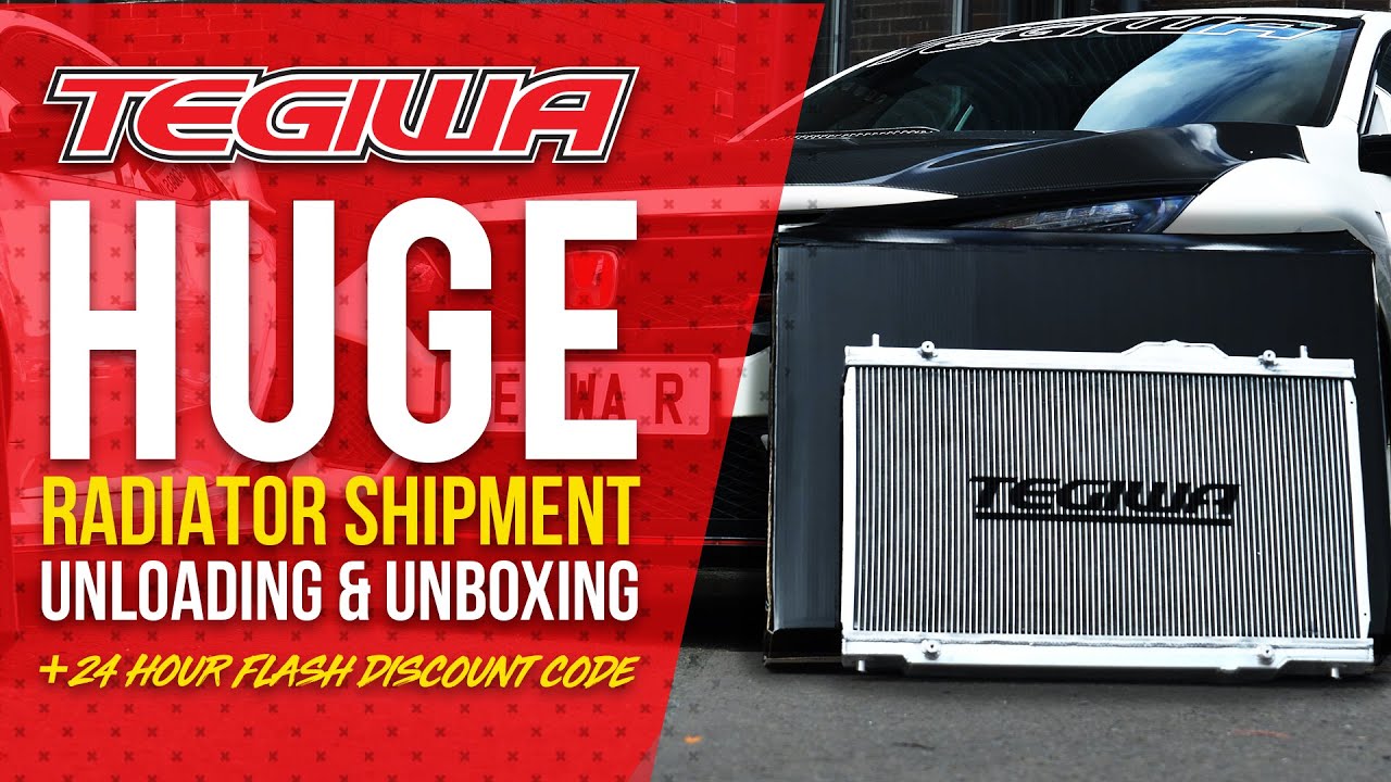Tegiwa HUGE Radiator Shipment! Unboxing Honda Civic FK8 Radiator! - 24 ...
