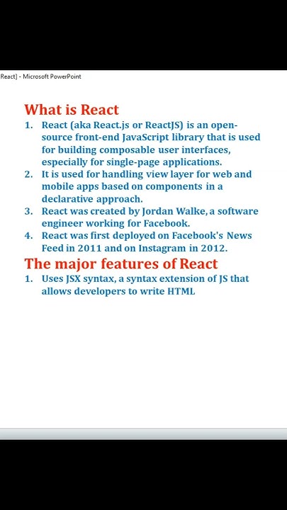 Day-1 Important React Questions by IT MNC Company #shorts #short #shortvideo @CodingKnowledge ...