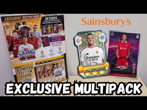 MATCH ATTAX 24|25 MULTIPACK OPENING| POWER PLAYER VVD | RARE Mbappe ...