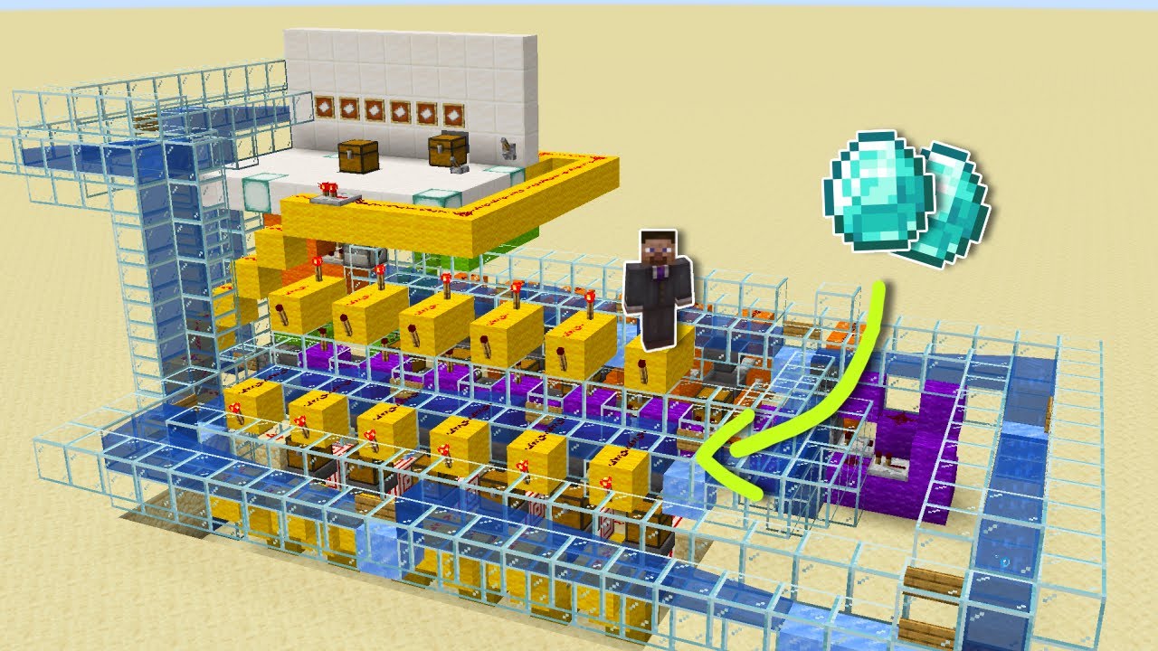 I Built an Auto Banking System in Minecraft - YouTube