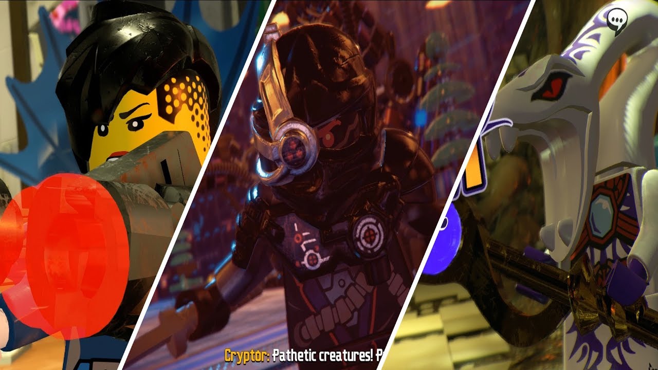 LEGO Ninjago Movie Videogame - Pythor, General Cryptor & General #1 ...