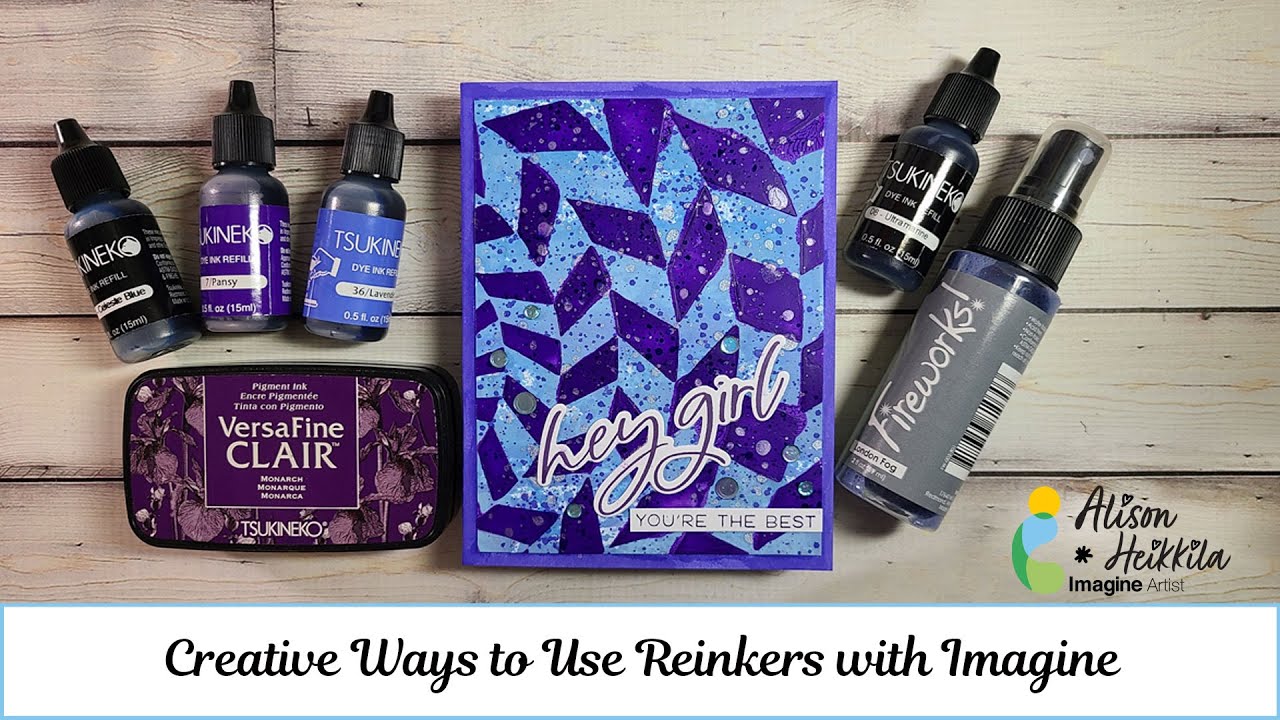 Creative Ways to Use Reinkers With Imagine - YouTube