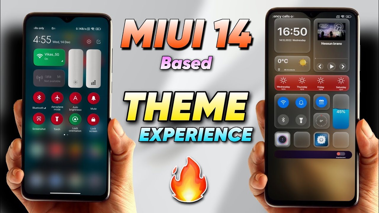 MIUI 14 Based THEME 🔥 LOOK LIKE MIUI 14 THEME In MIUI 13/ 12.5/ 12 🌟 ...