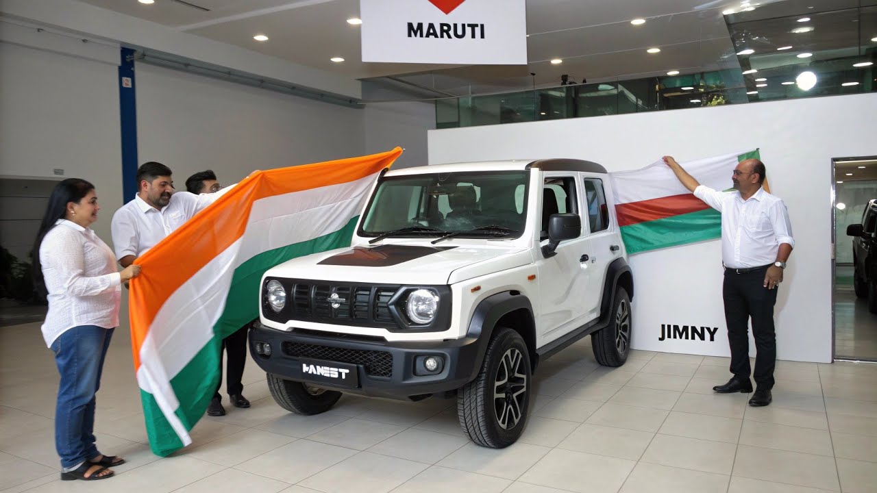 2025 Maruti Jimny Van UNVEILED! 😱 Insane Space & Rugged Style – You ...
