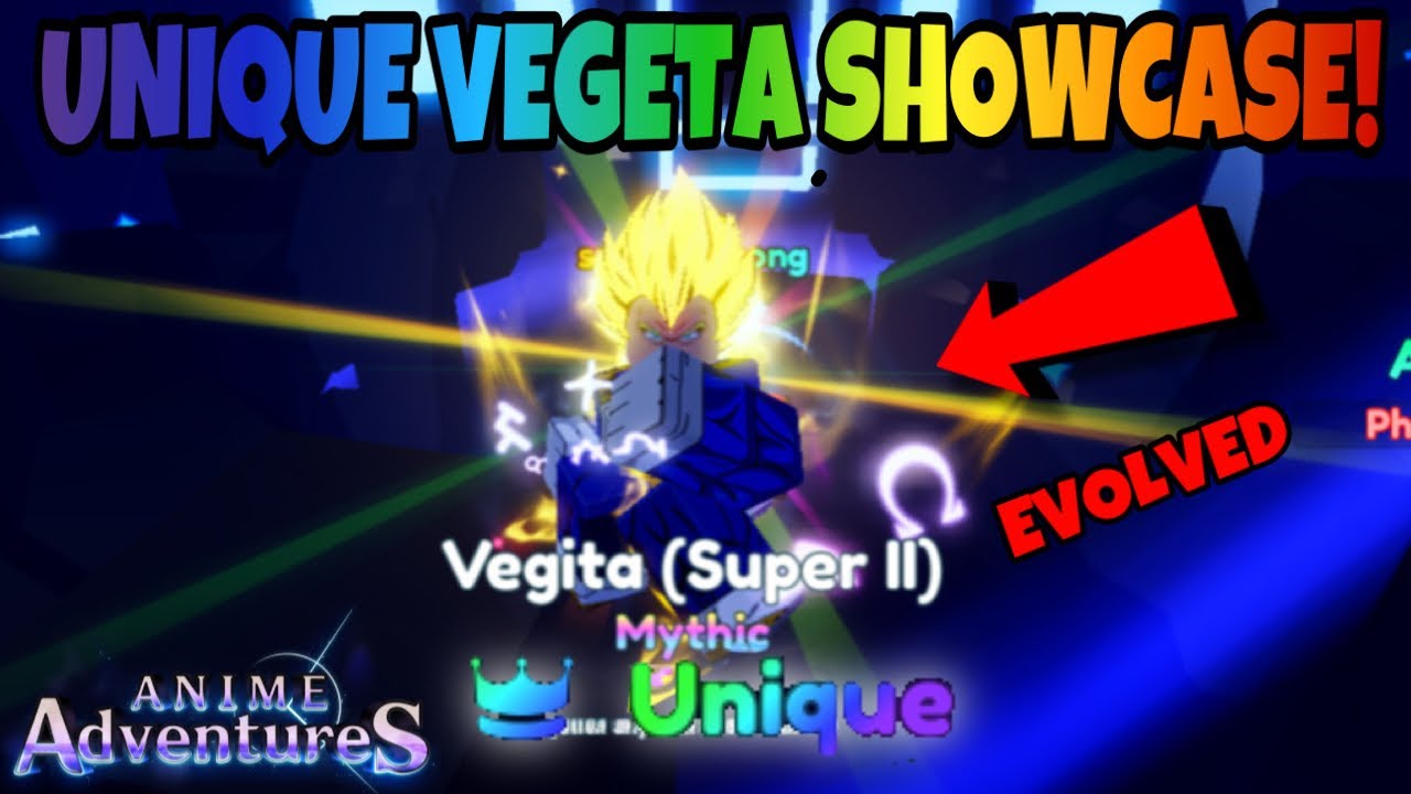 *UNIQUE* EVOLVED MAX LEVEL VEGETA (SUPER II) SHOWCASE ON ANIME ...