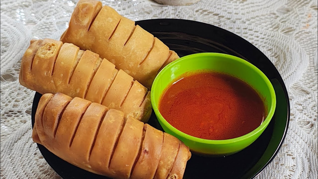 Spring Roll Samosa | Veg Roll Samosa | स्प्रिंग रोल समोसा | ସ୍ପ୍ରିଂ ରୋଲ ...