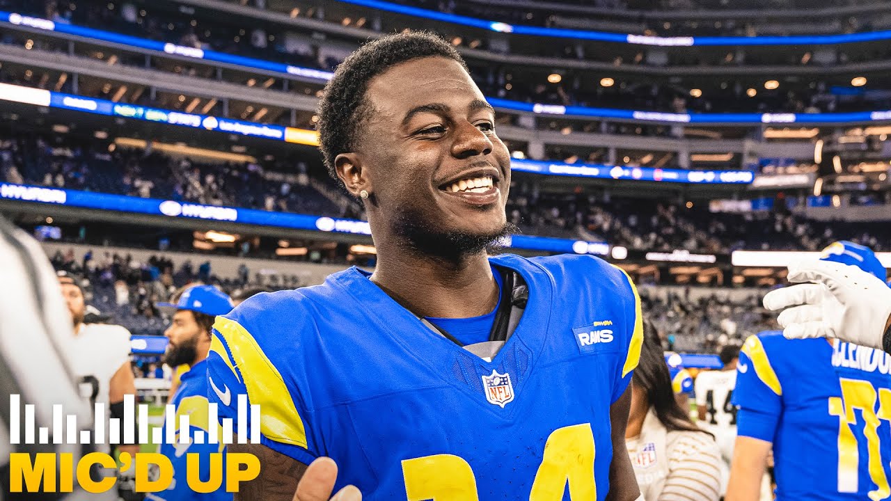 “I REALLY Love Football!” | Rams WR Tyler Johnson Mic’d Up Against The ...