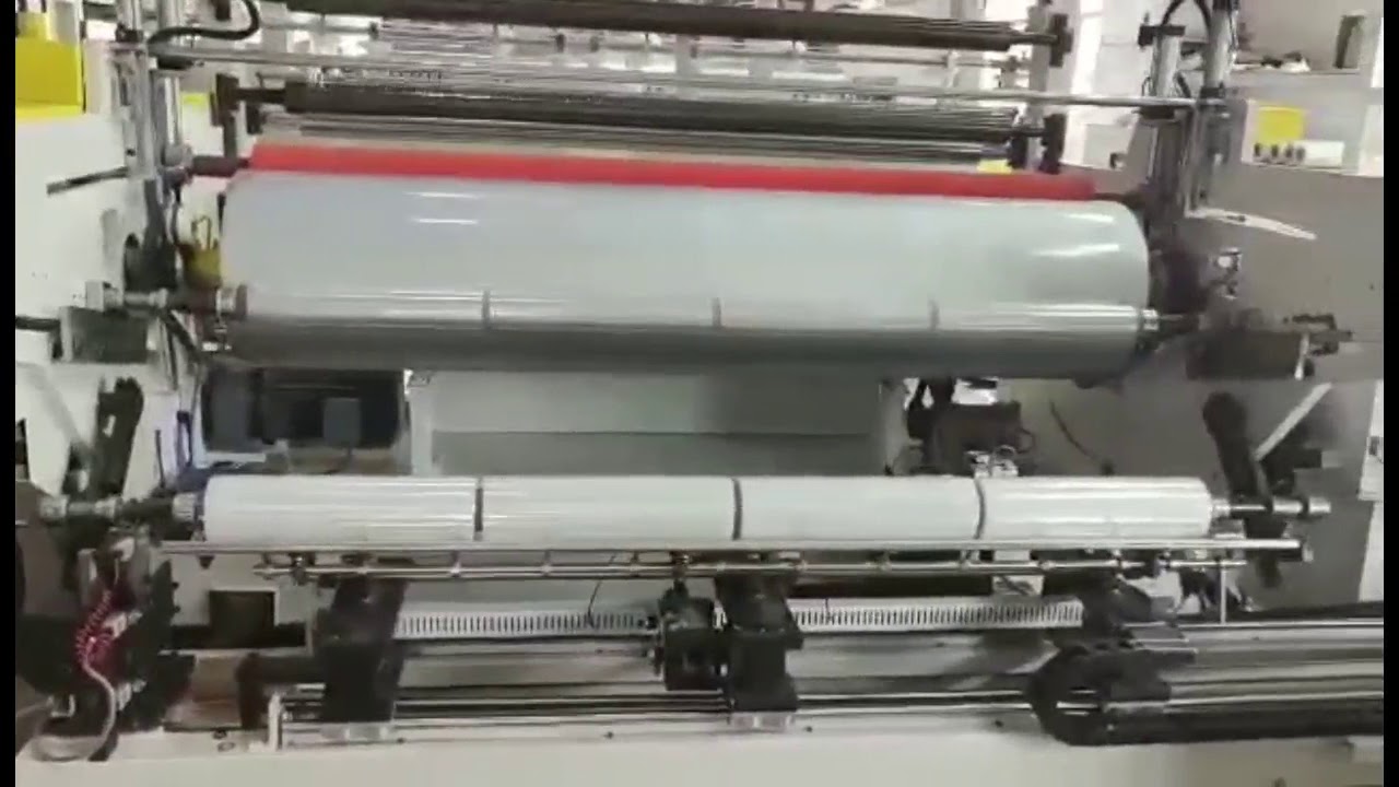 Multi-layer co-extruded cast film production line - YouTube
