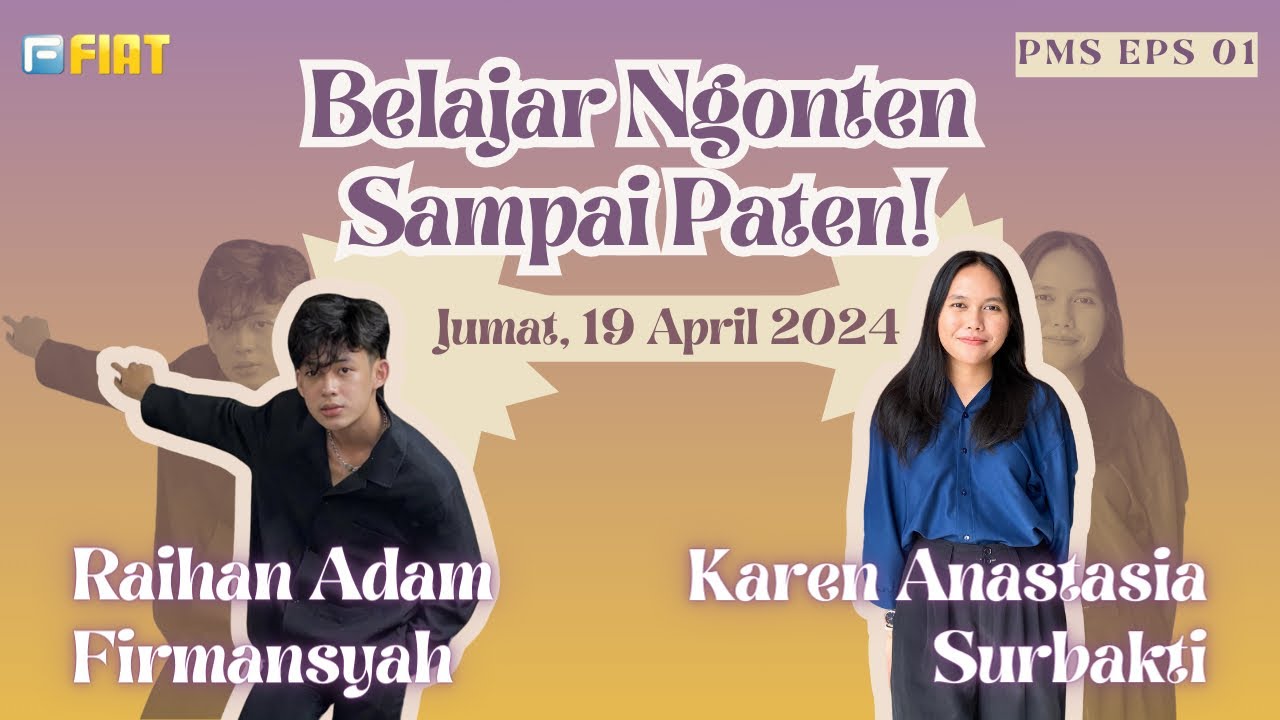 PODCAST MALAM SABTU (PMS) EP 1 “Belajar Ngonten Sampai Paten! With ...