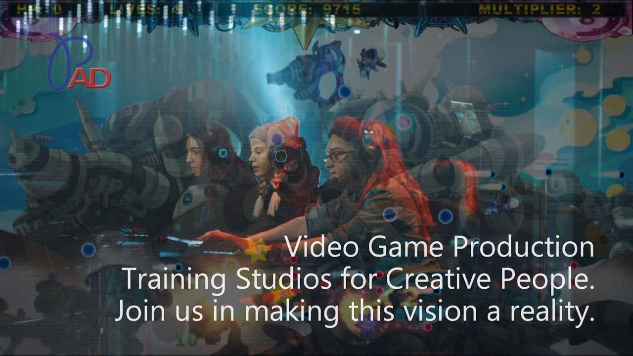 PADGames Video Game Production Training Studios for Creative People ...